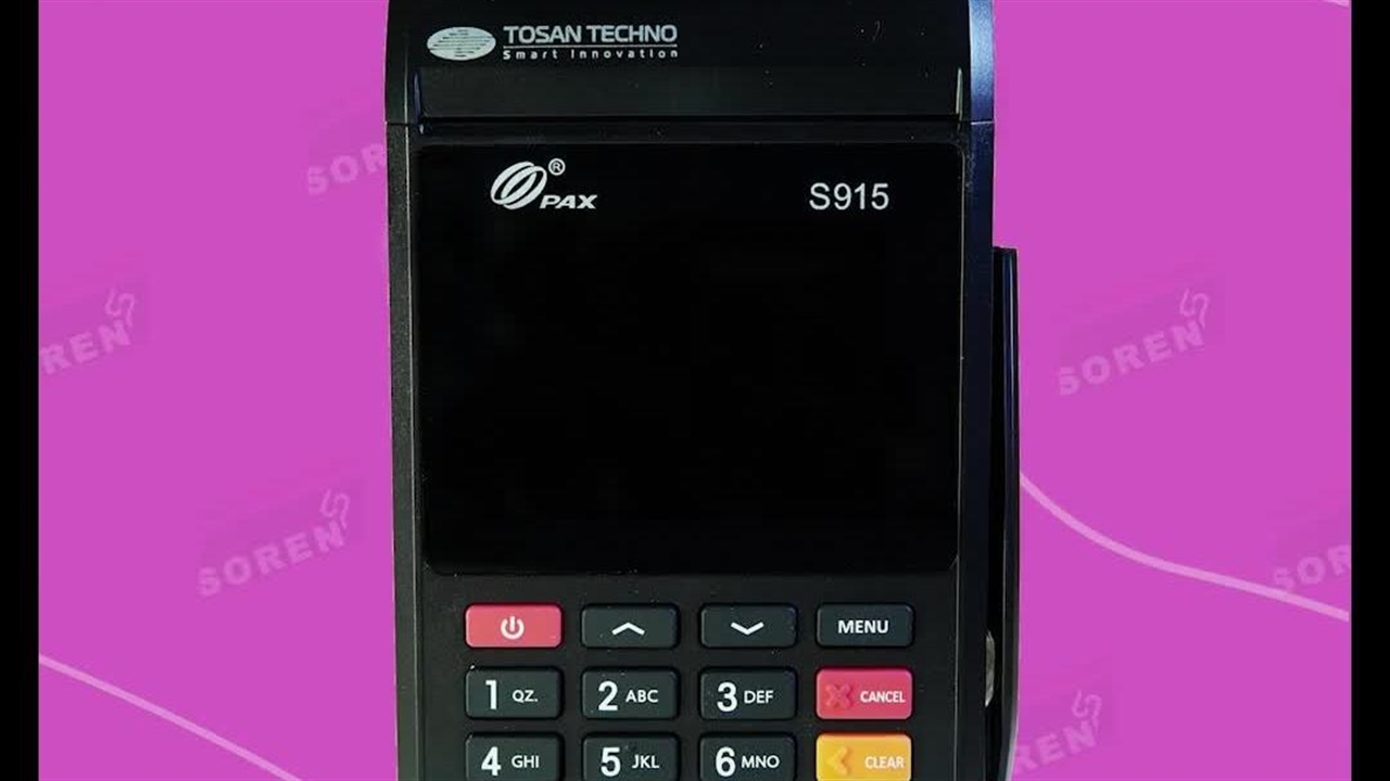 دستگاه پوز سیار و معروف کس s915 - نماشا