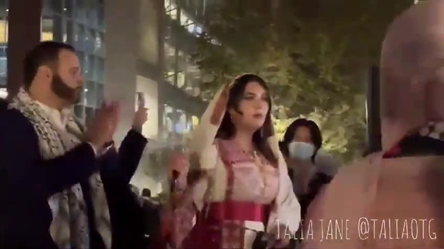 دانشگاه کلمبیا شده مهد حمایت از فلسطین این خانم که خودش از دانشجوهای