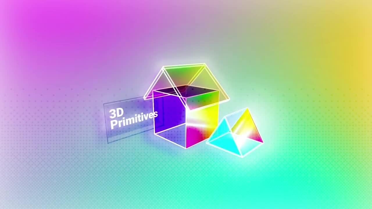 بررسی 3D Primitives Generator اسکریپت افترافکت + دانلود - نماشا